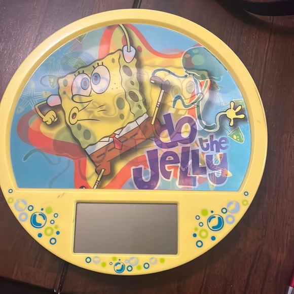 Other | Spongebob Square Pants Digital Clock | Poshmark